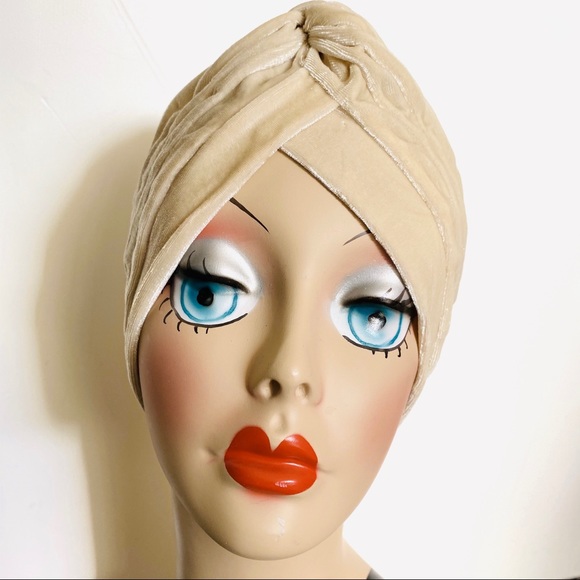 House Of Adornments | Accessories | Soft Cream Plush Velvet Pinup ...
